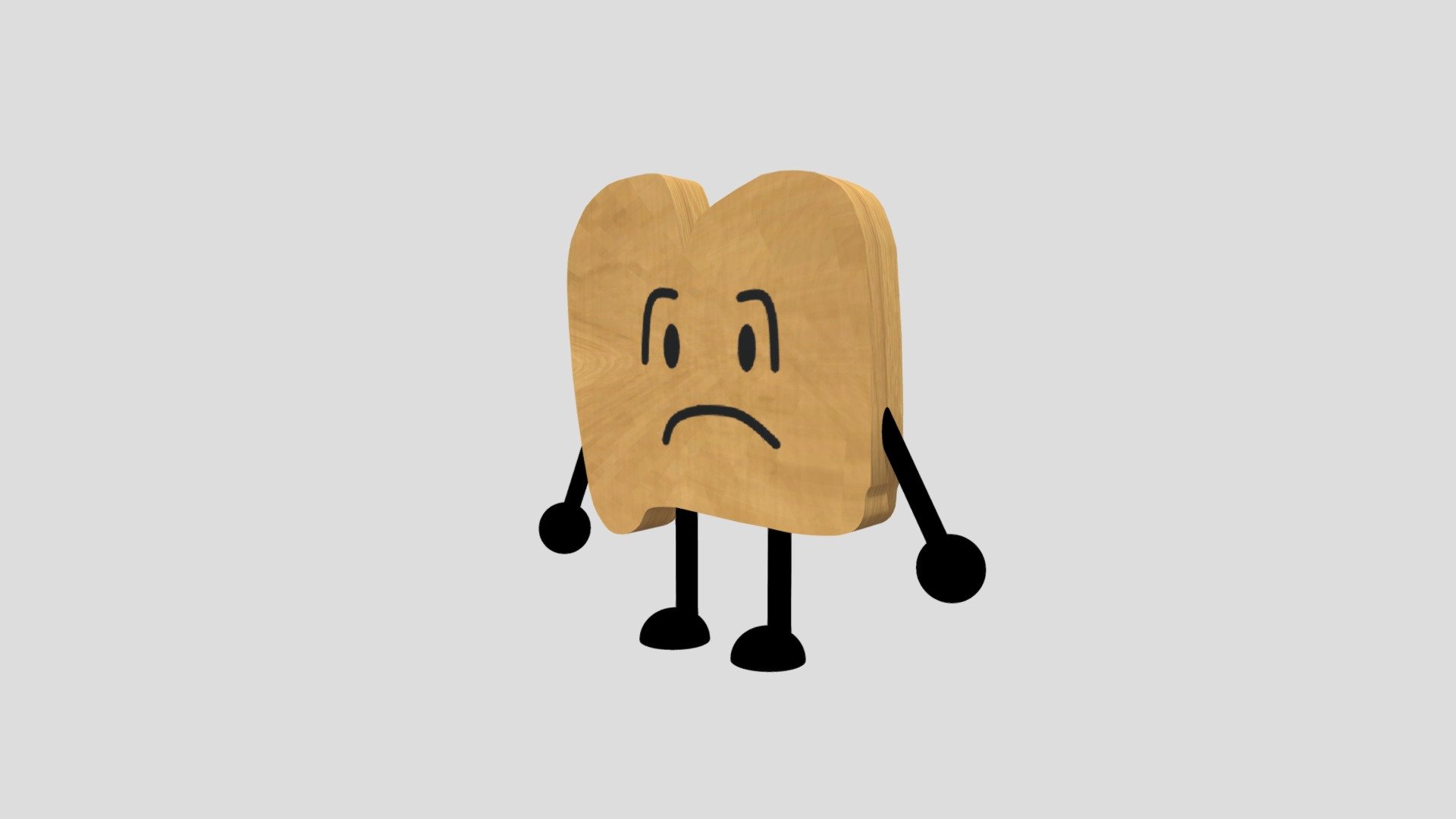 Woody BFDI - Download Free 3D model by RO56 (@RO56TheLogoEditor ...