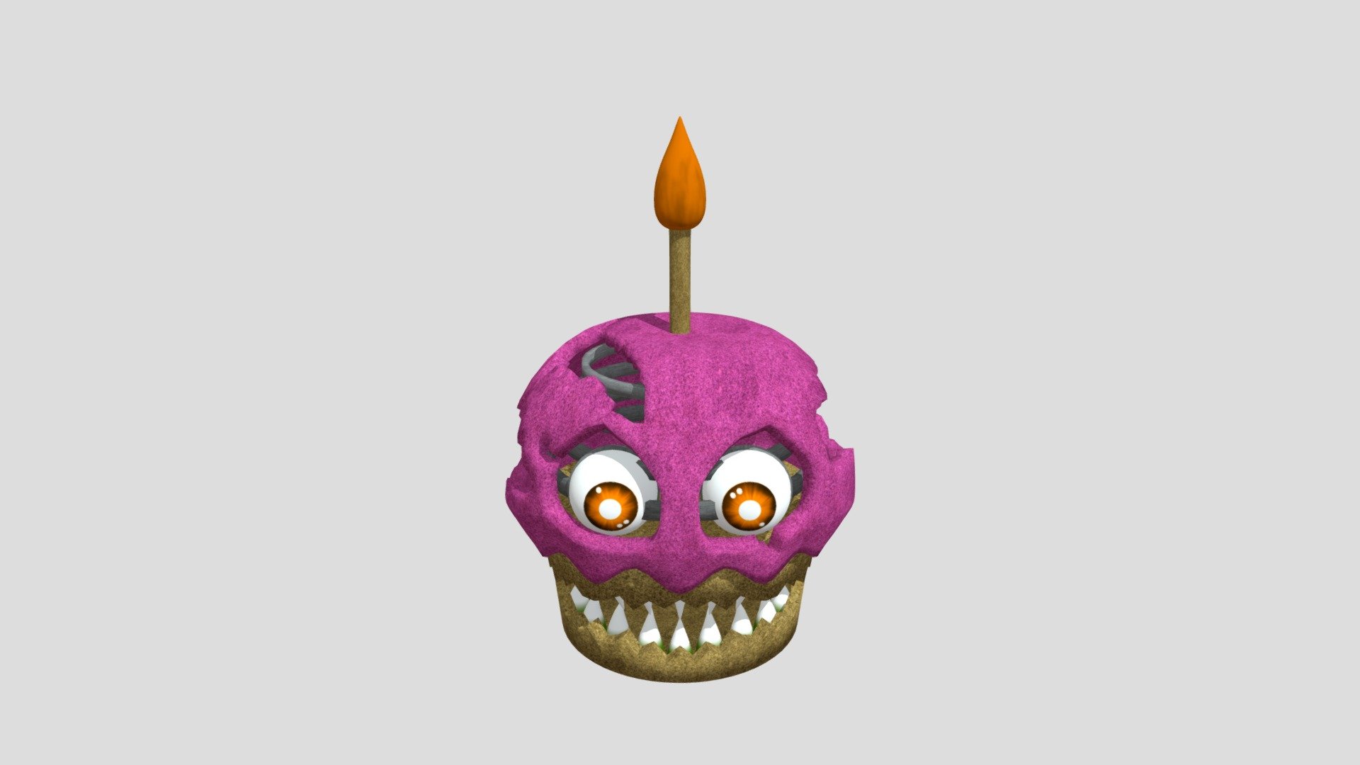 Splinks Nightmare Cupcake FNAFSFM1 - Download Free 3D model by ...