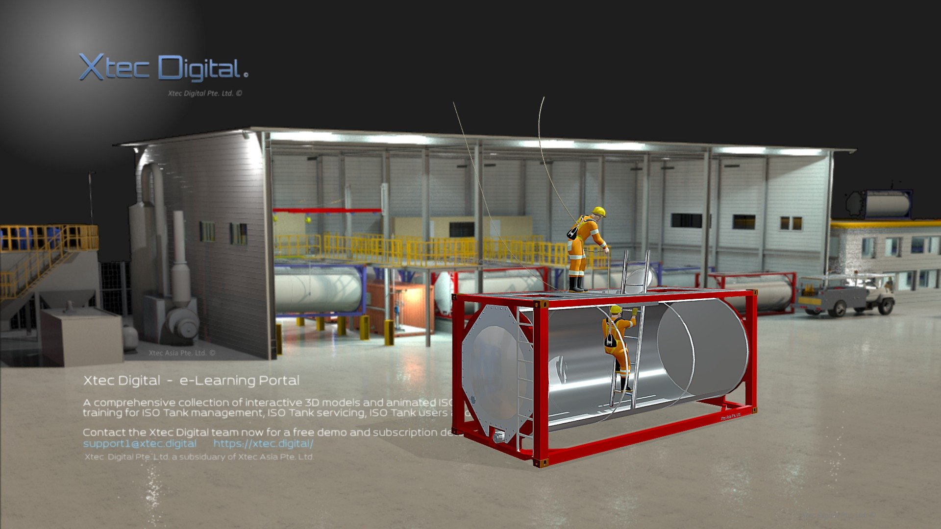 Xtec Digital Learning - ISO Tank MITSOP-1a - 3D model by Xtec Digital ...