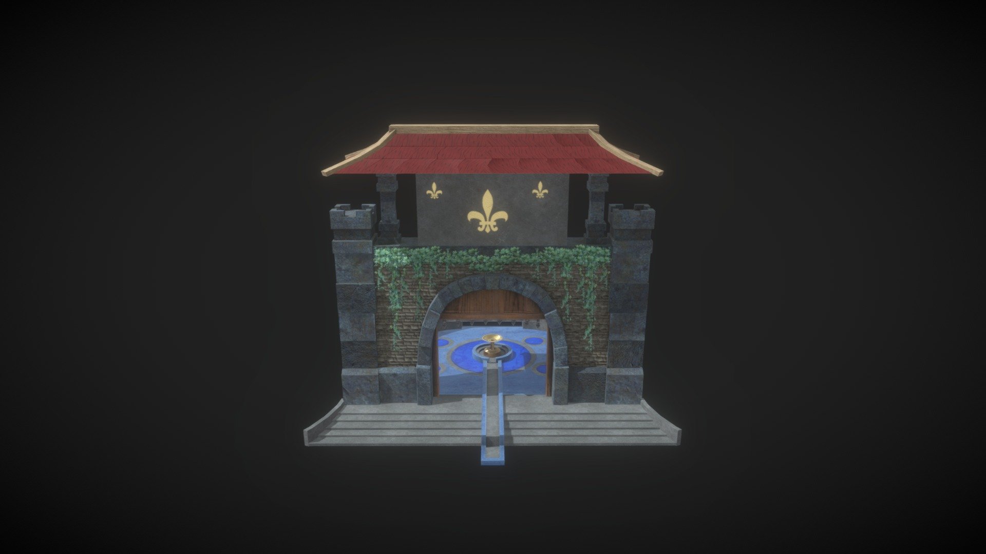 Bastion Front - 3D model by laibrenes [17941a9] - Sketchfab