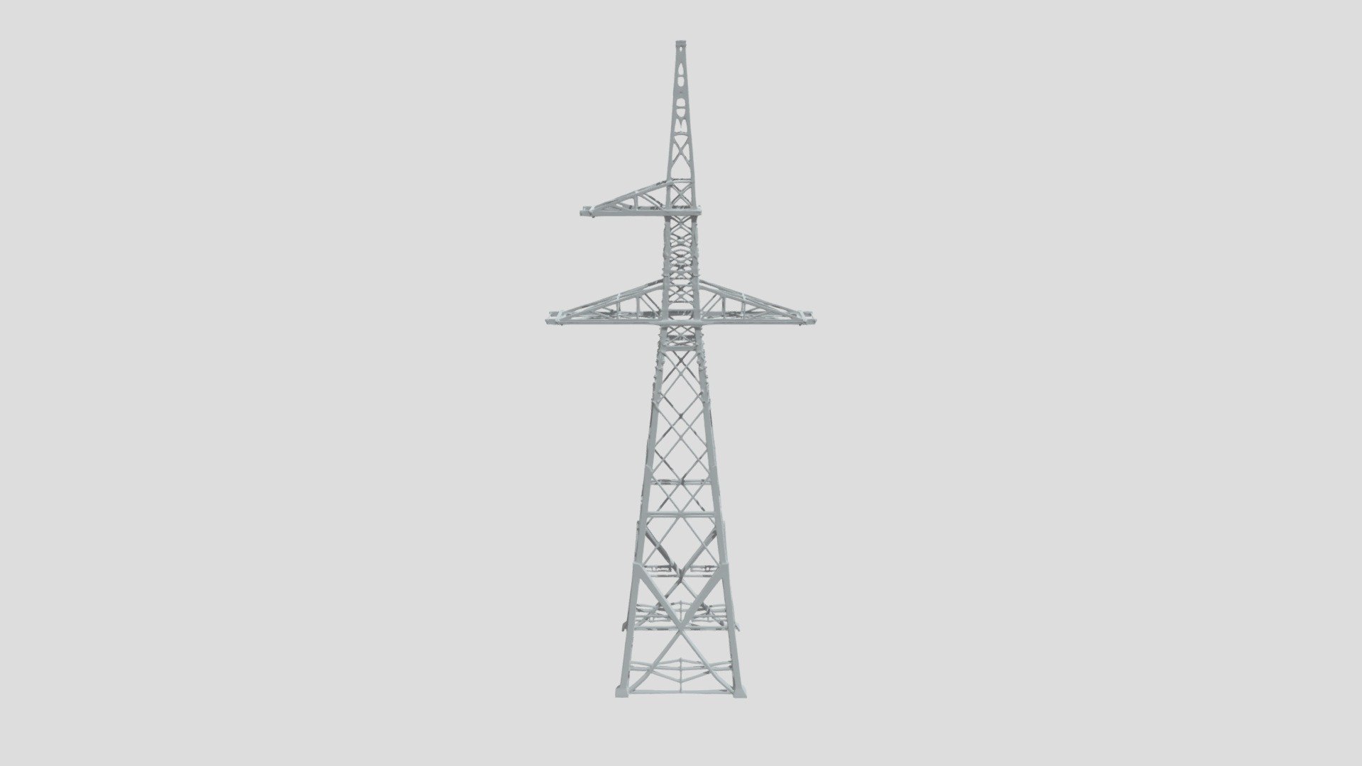 Russian Lattice Transmission Pylon - 3D model by PavelDem [17954d6 ...