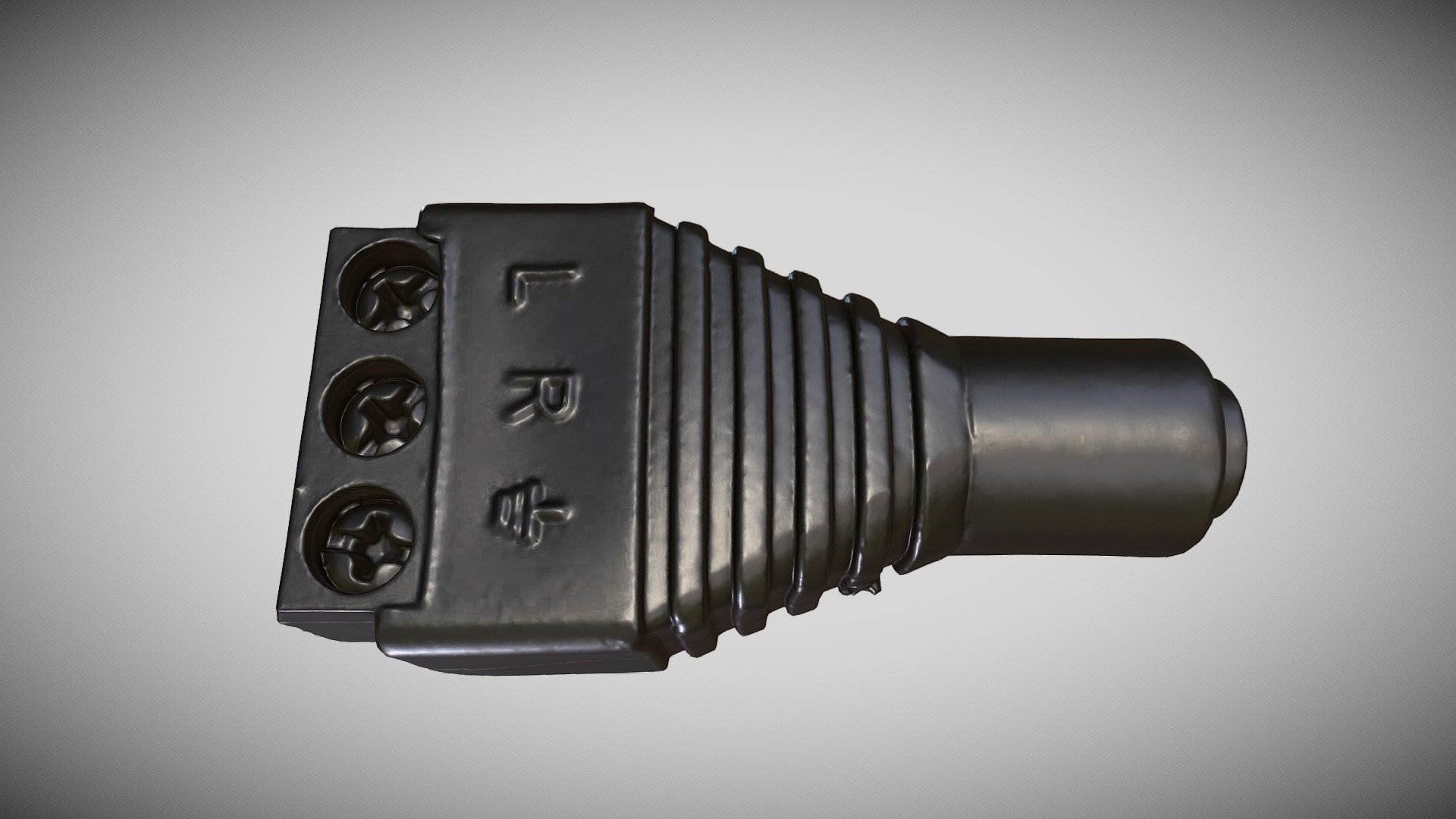 Femal Audio Jack 3D Scan - Up to 0.01mm Accuracy - 3D model by 3DScanX ...