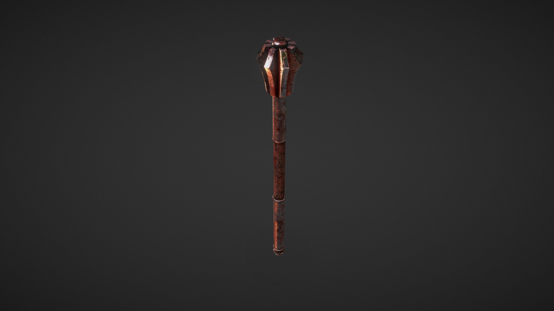 Medieval Mace - 3D model by Josh Nicholson (@Rasengan975) [1796f0c ...