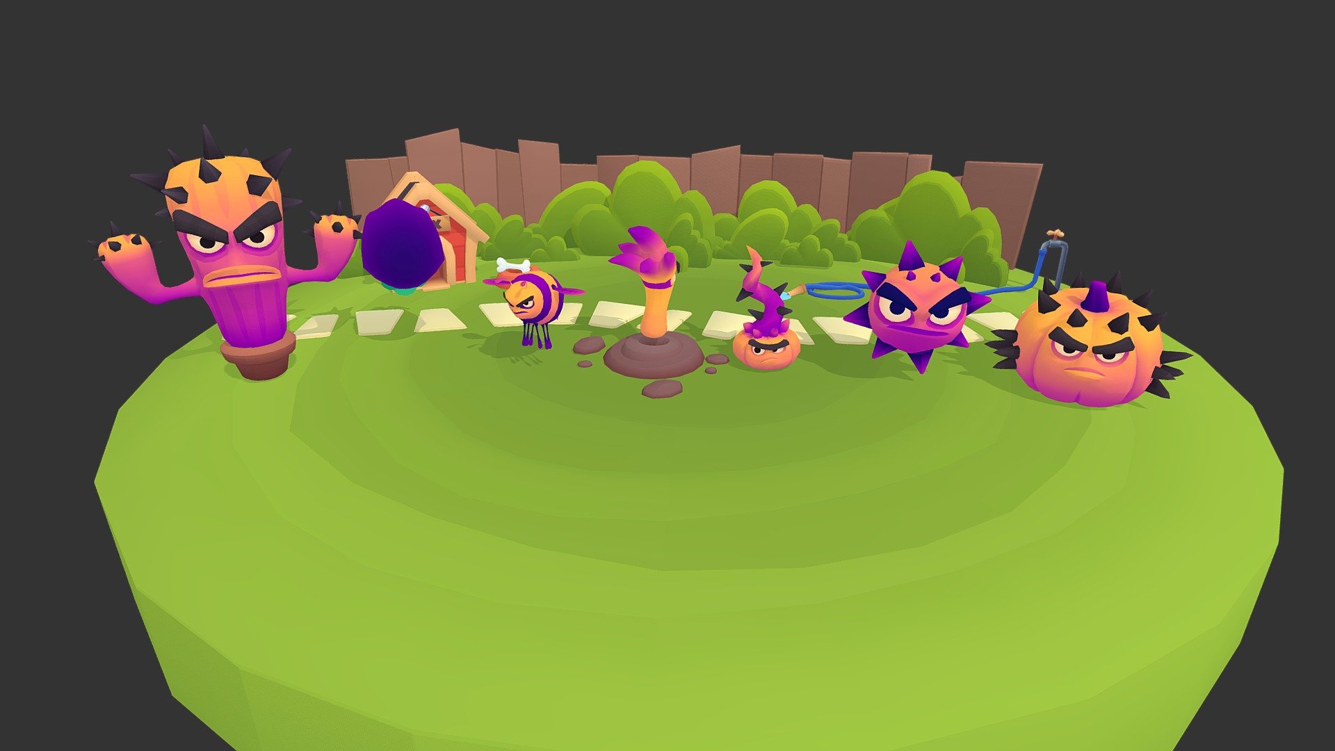 Enemies - 3D model by Łukasz Juńczyk (@astral518) [17982e8] - Sketchfab