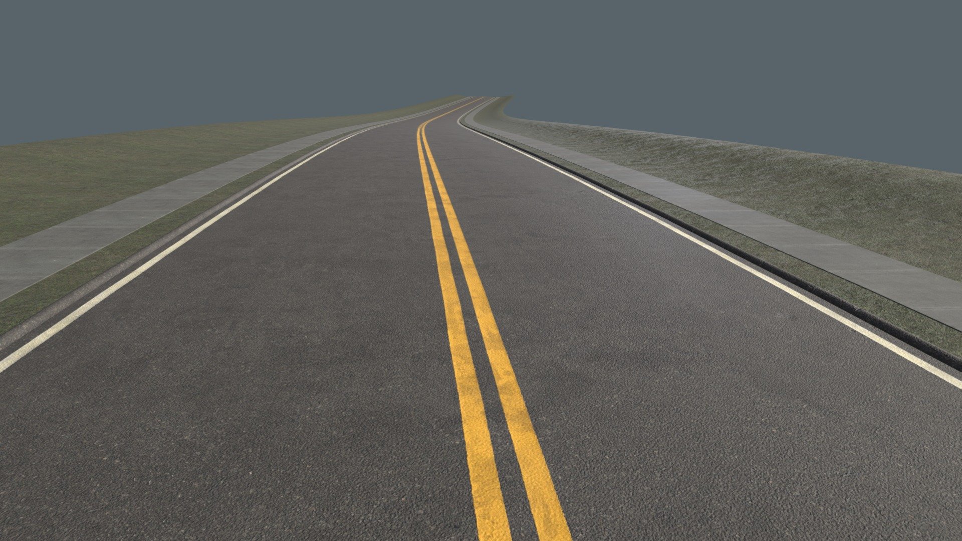 American Road - Download Free 3D model by jimbogies [179a1e6] - Sketchfab
