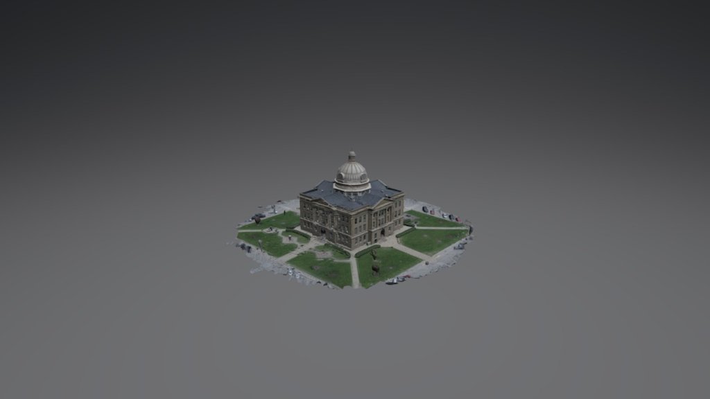 Old Courthouse - Download Free 3D model by Christopher Cox (@coxchr ...