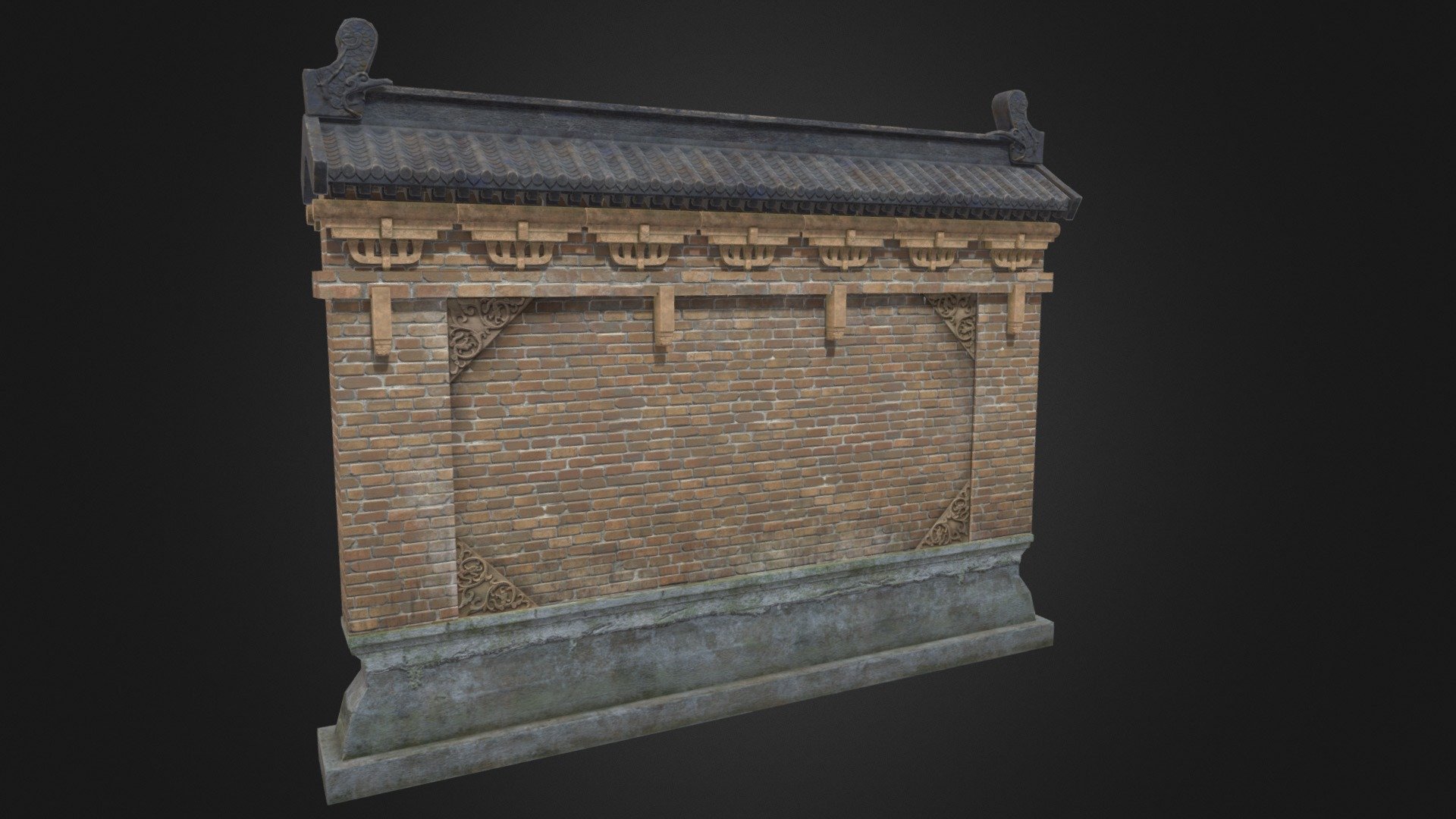 wall - 3D model by elove888 [179acea] - Sketchfab