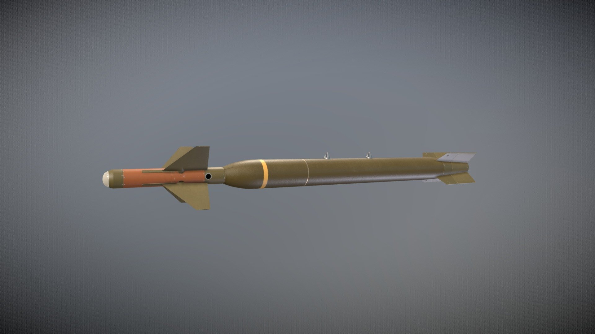 Game Ready GBU-28 - 3D model by SydneeFlop (@jokesforboats) [179b26d ...