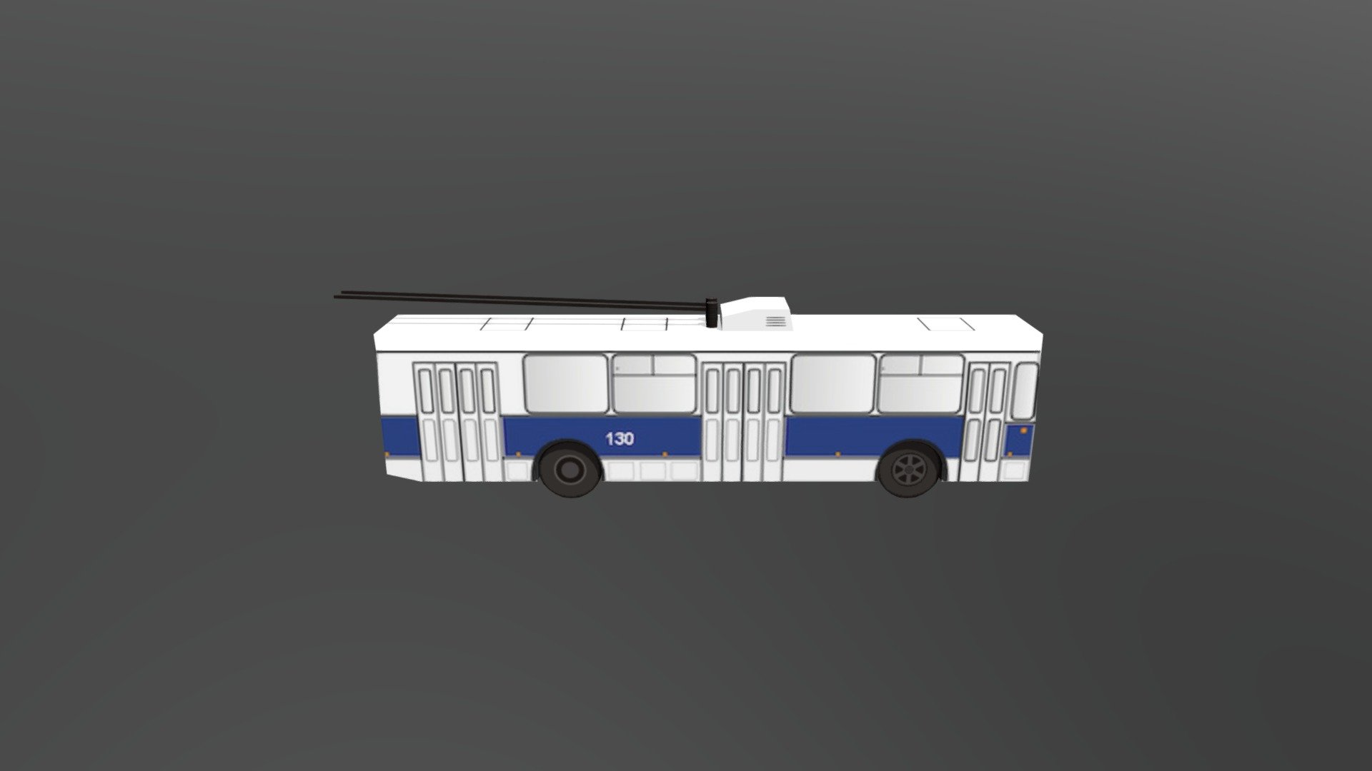 ZiU-9 (Soviet trolleybus) - Download Free 3D model by Kirill Diduk ...