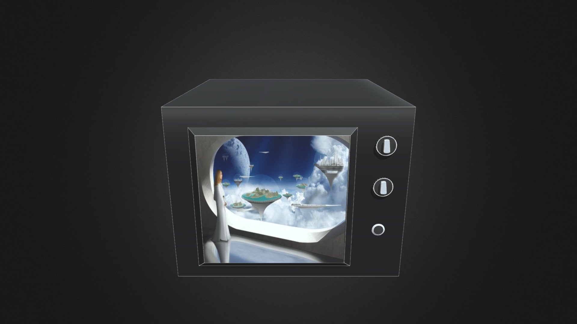 VINTAGE TABLE TOP TV - Download Free 3D model by shirlanne [179ecb7 ...