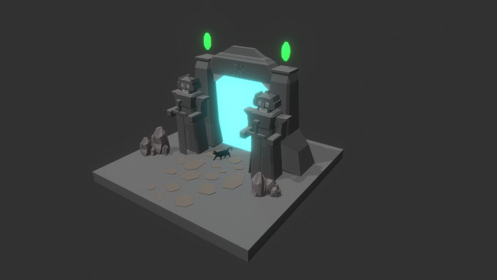 portal - A 3D model collection by HEXA (@dimensionhexa) - Sketchfab