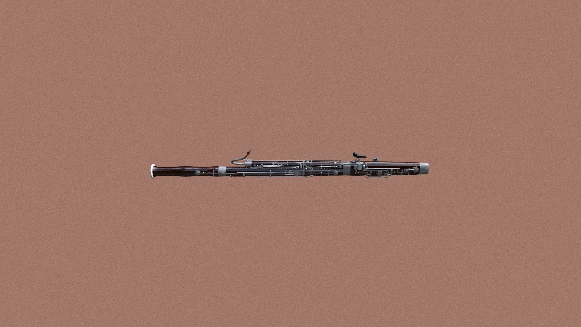 bassoon - 3D model by sengallery [17a3048] - Sketchfab