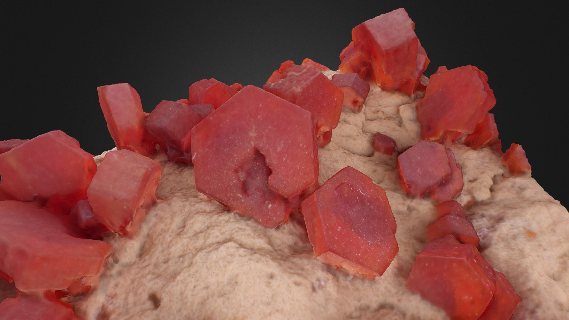 Vanadinite macro-photogrammetry - 3D model by Théobald GUFFON (@tguffon ...