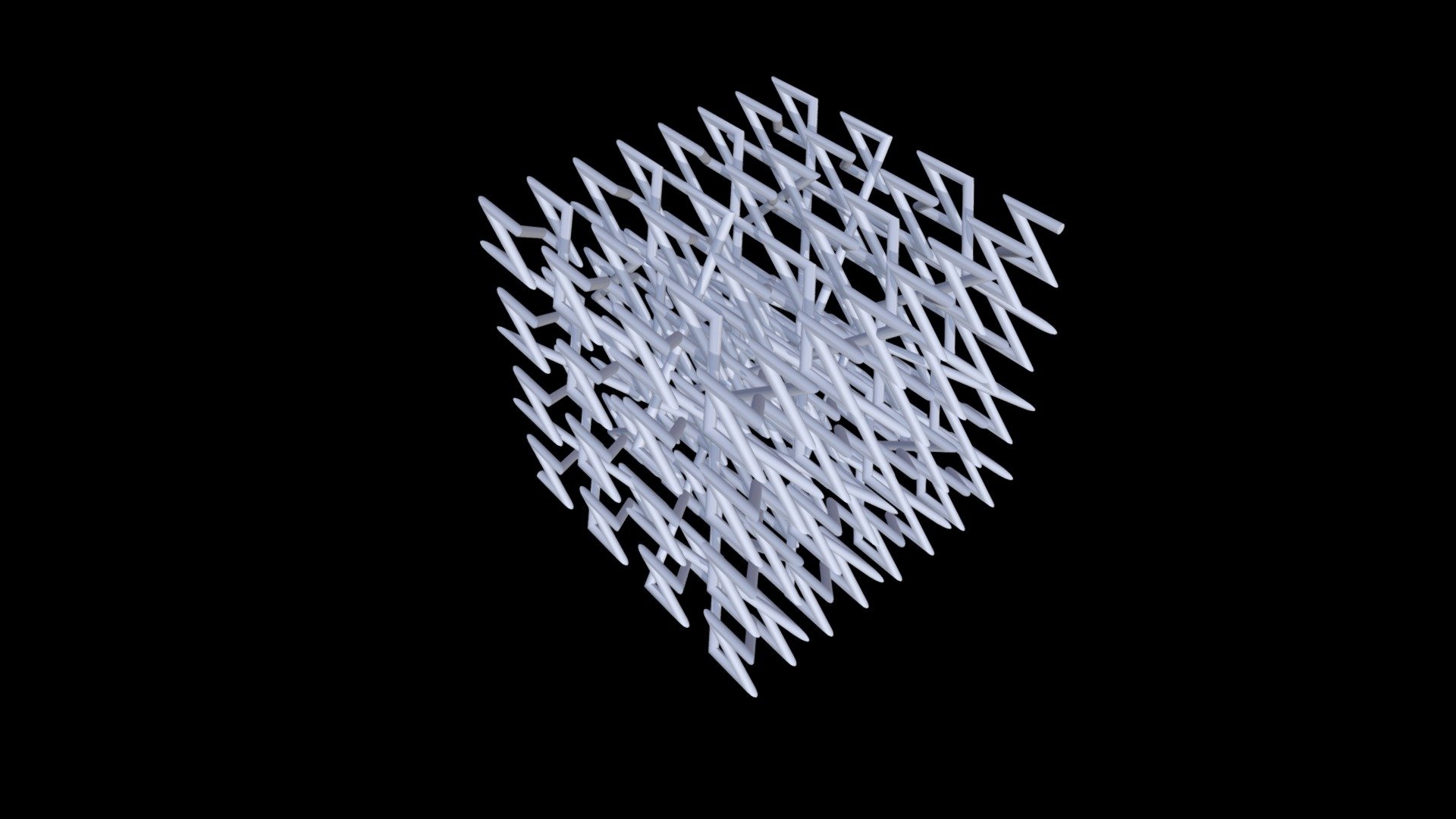 Z-order (Morton) space filling curve - Download Free 3D model by Vũ Võ ...
