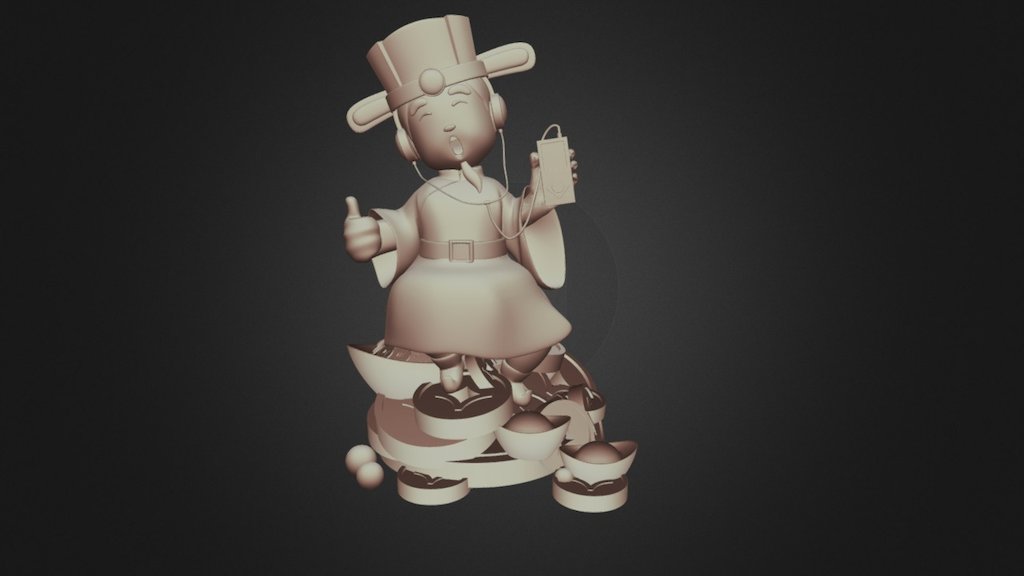 God Of Wealth - 3D model by hoamulanvn [17a3c72] - Sketchfab