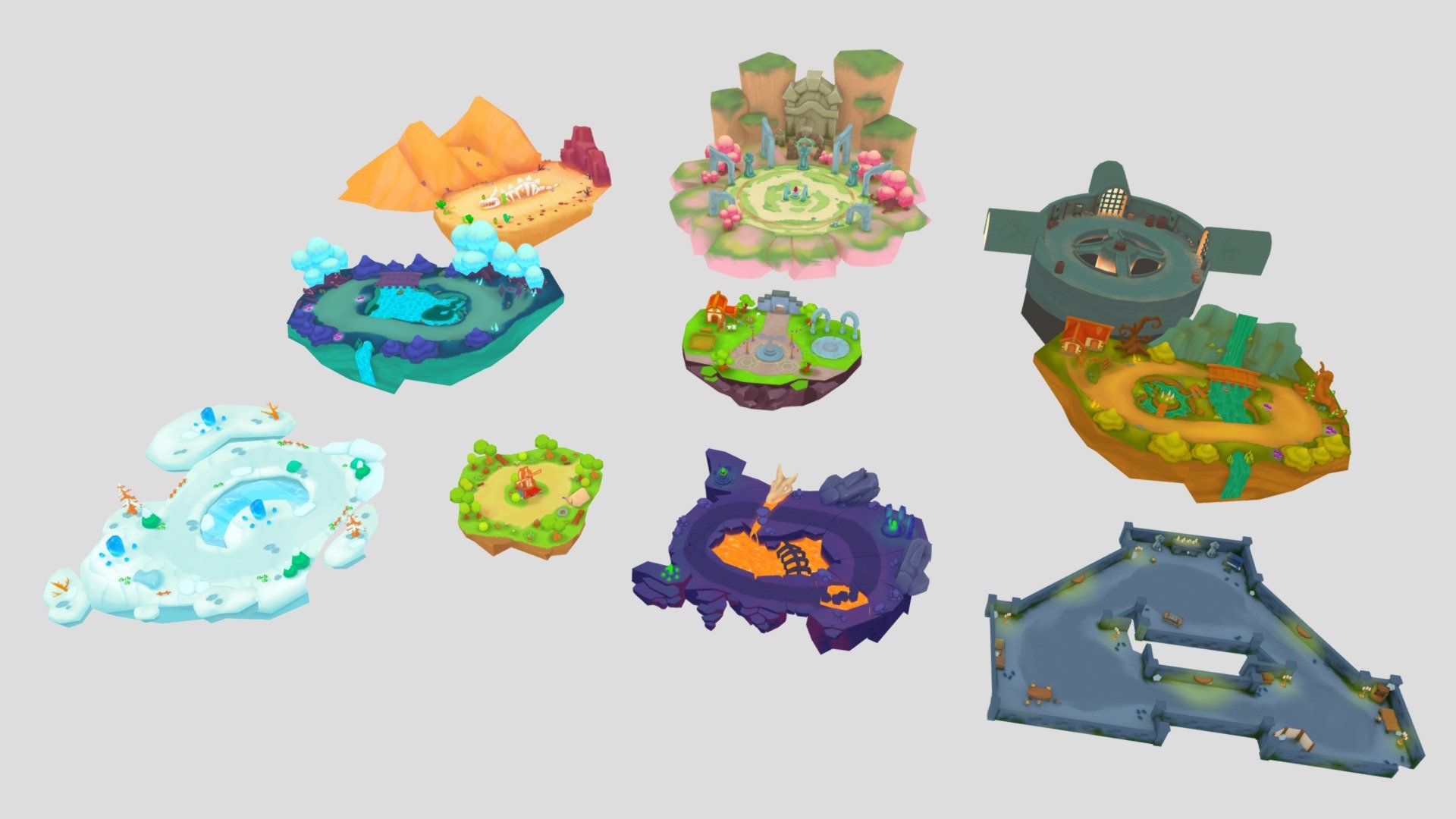 All Map - 3D model by TuUan (@AnhTuUan) [17a5065] - Sketchfab