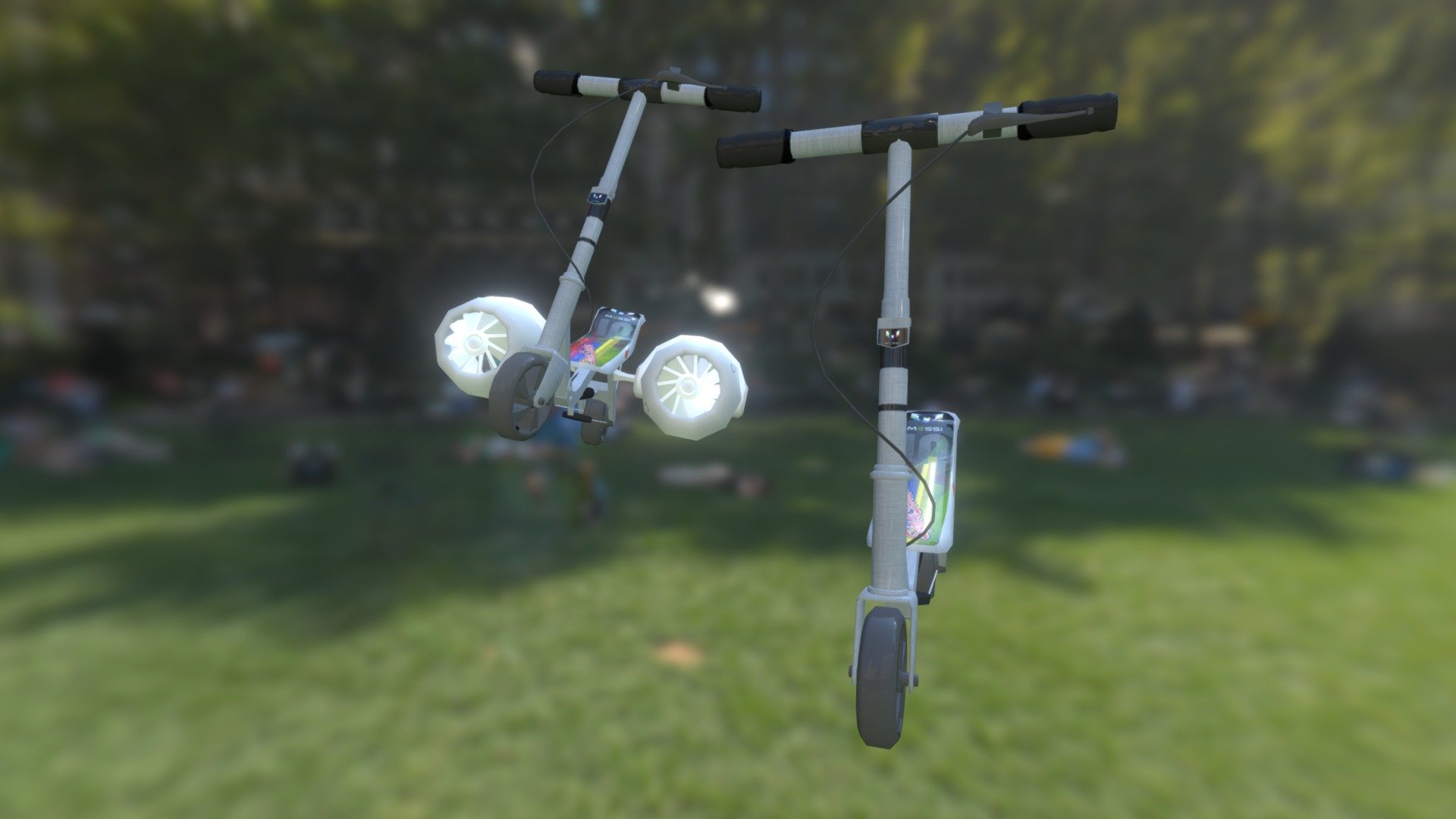 Space Scooter - 3D model by Excamedia [17a5158] - Sketchfab