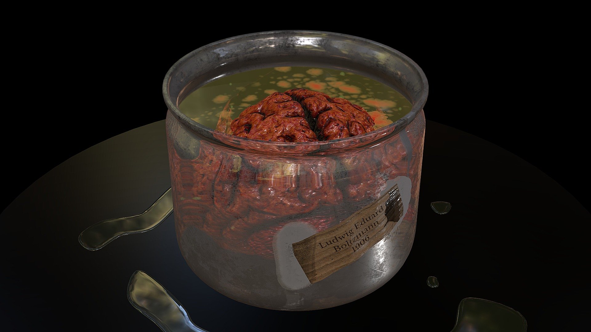 Brain in a Jar - Download Free 3D model by SebastianSosnowski [17a58f5 ...