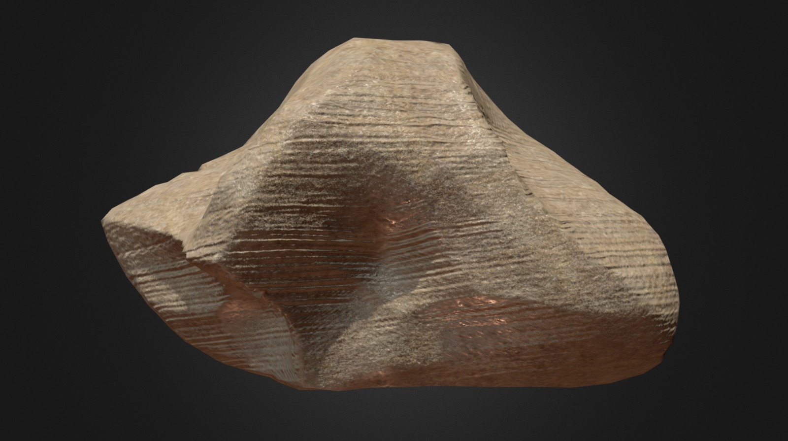 Sedimentary Rock 1 - 3D model by looksfeels [17a6607] - Sketchfab