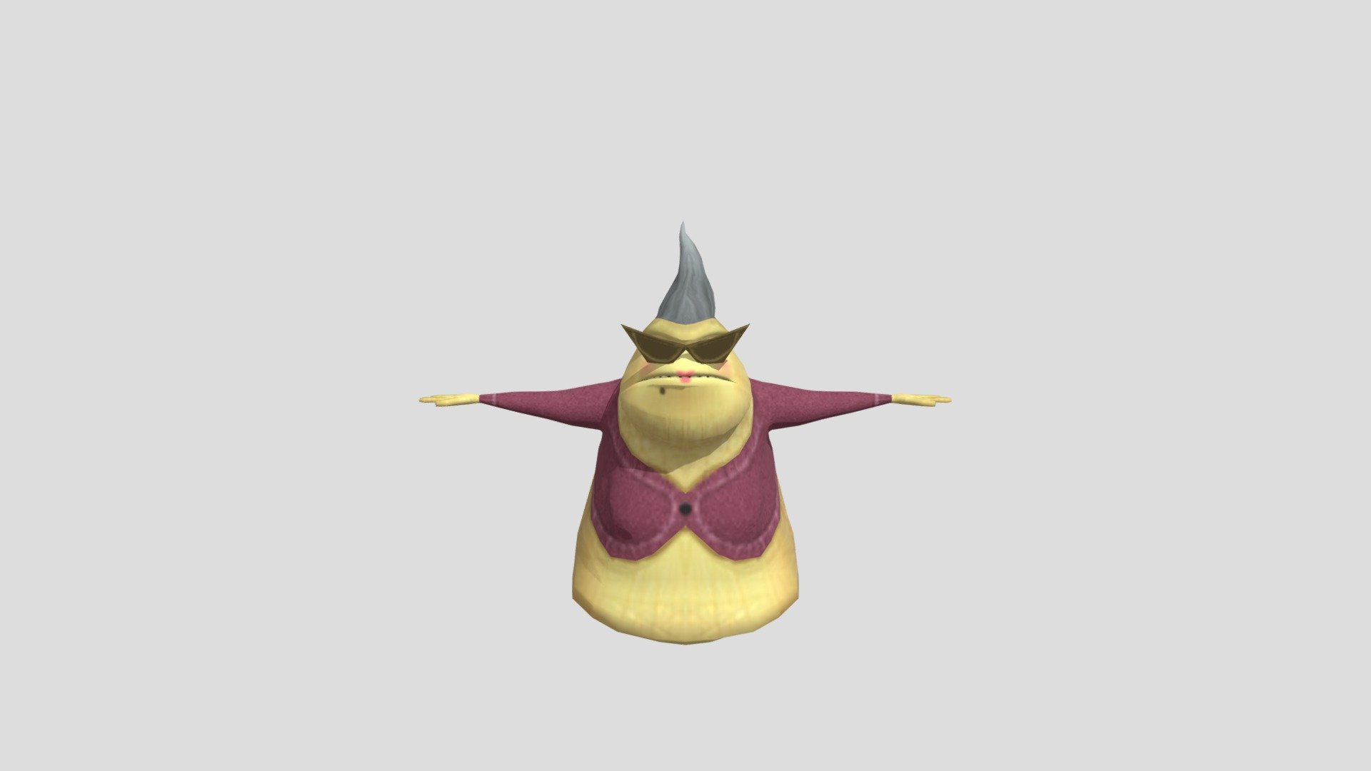 PlayStation 2 - Monsters Inc - Roz - Download Free 3D model by kyle ...