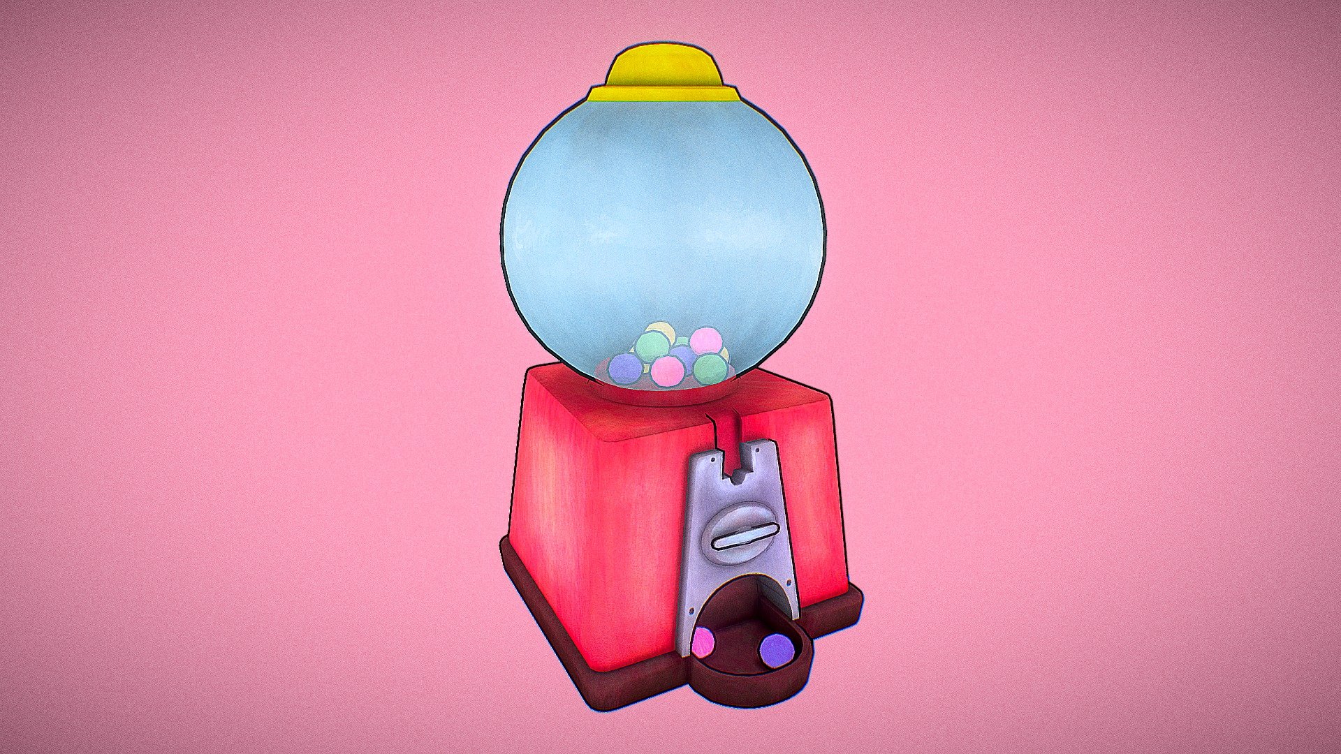 Gum_Machine - Buy Royalty Free 3D model by NikolasKapa_19 [17ad93f ...