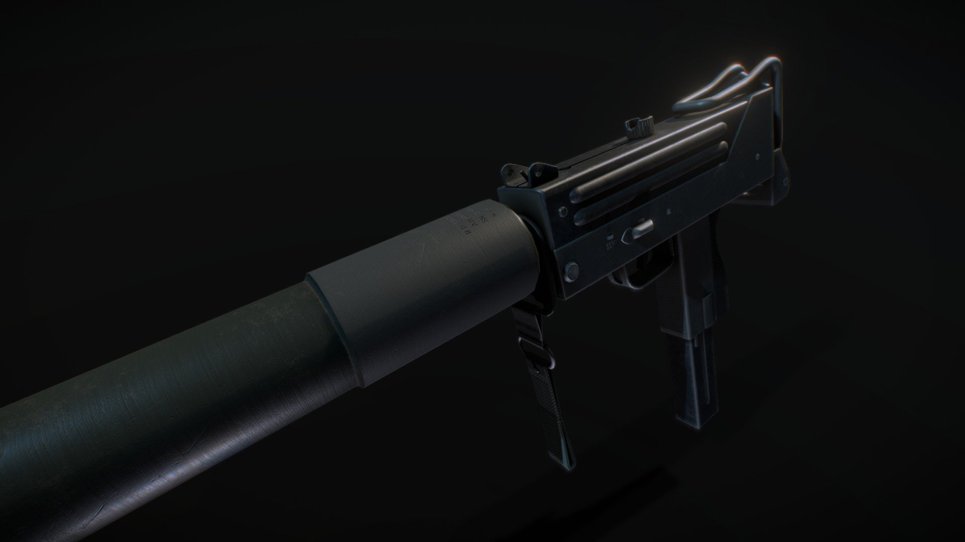 Ingram M10 - Download Free 3D model by AdenBuglar [17adba3] - Sketchfab