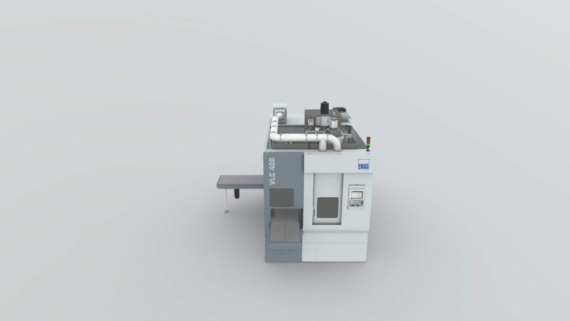 VLC 400 - Vertical Turning Machine - 3D model by emag [17ae118] - Sketchfab