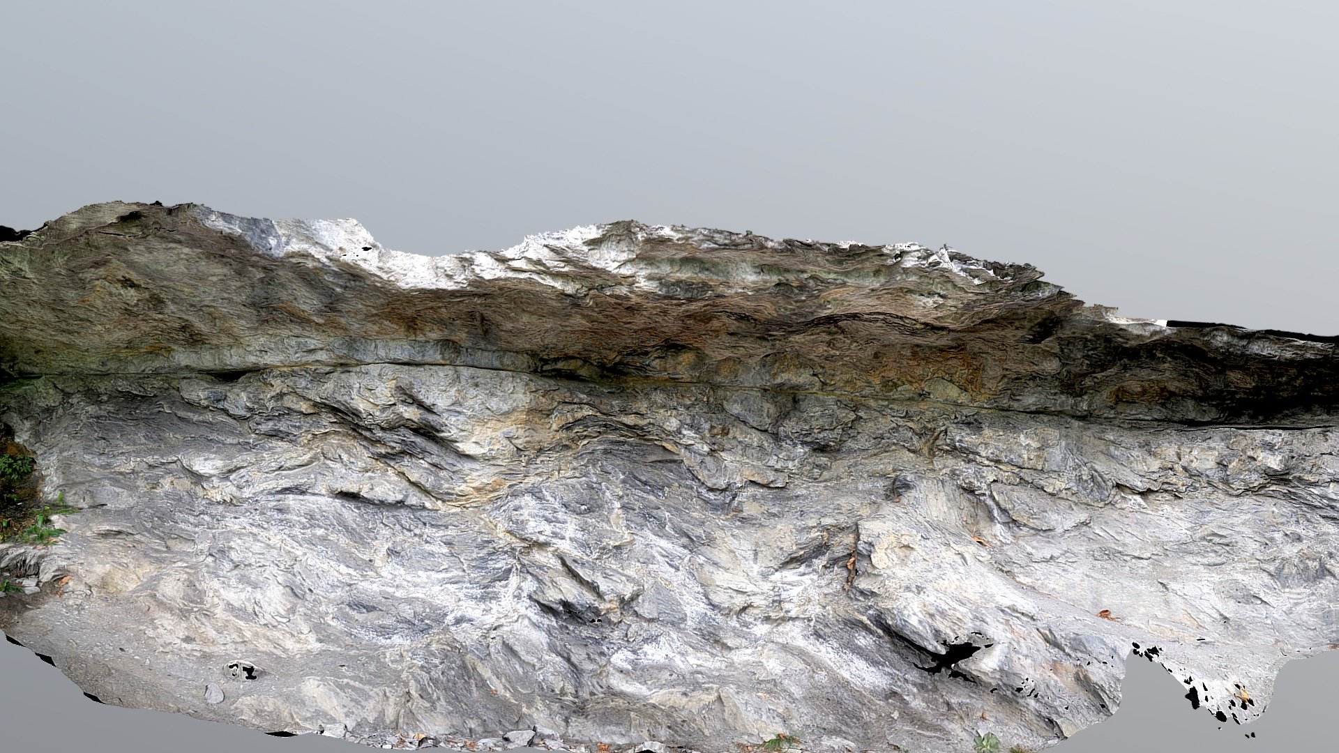 Glarus thrust zone, Lochsiten, Switzerland - 3D model by Marko Vrabec ...