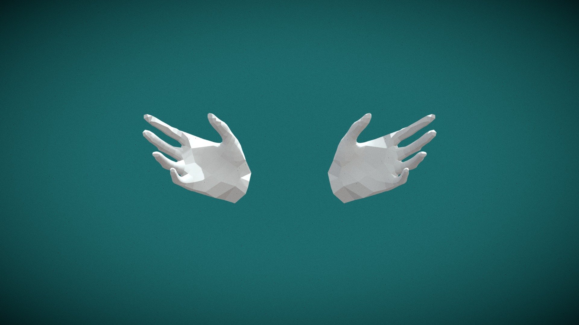 Hands Retopology - 3D model by kaleah [17afc70] - Sketchfab