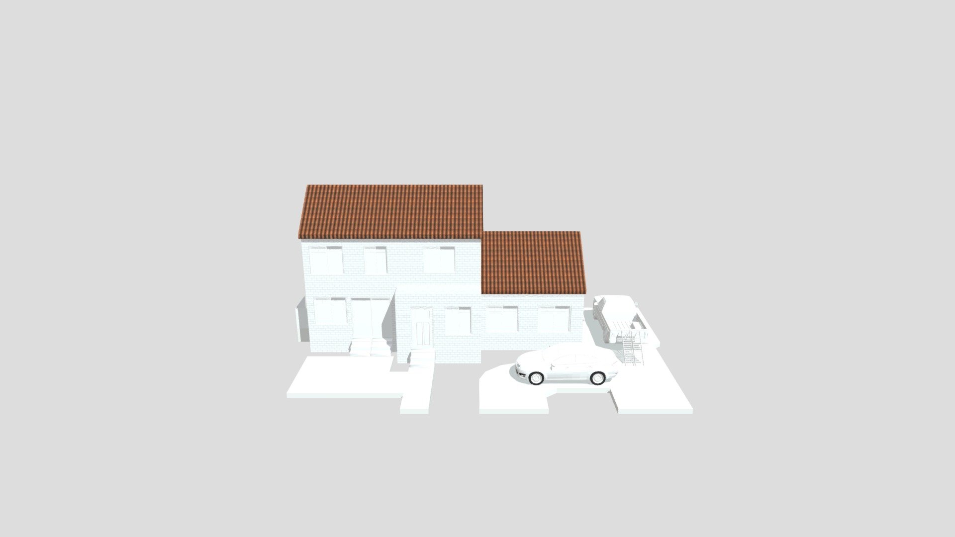 Small British Countryside Cottage - Download Free 3D model by Home Design 3D (@homedesign3d ...