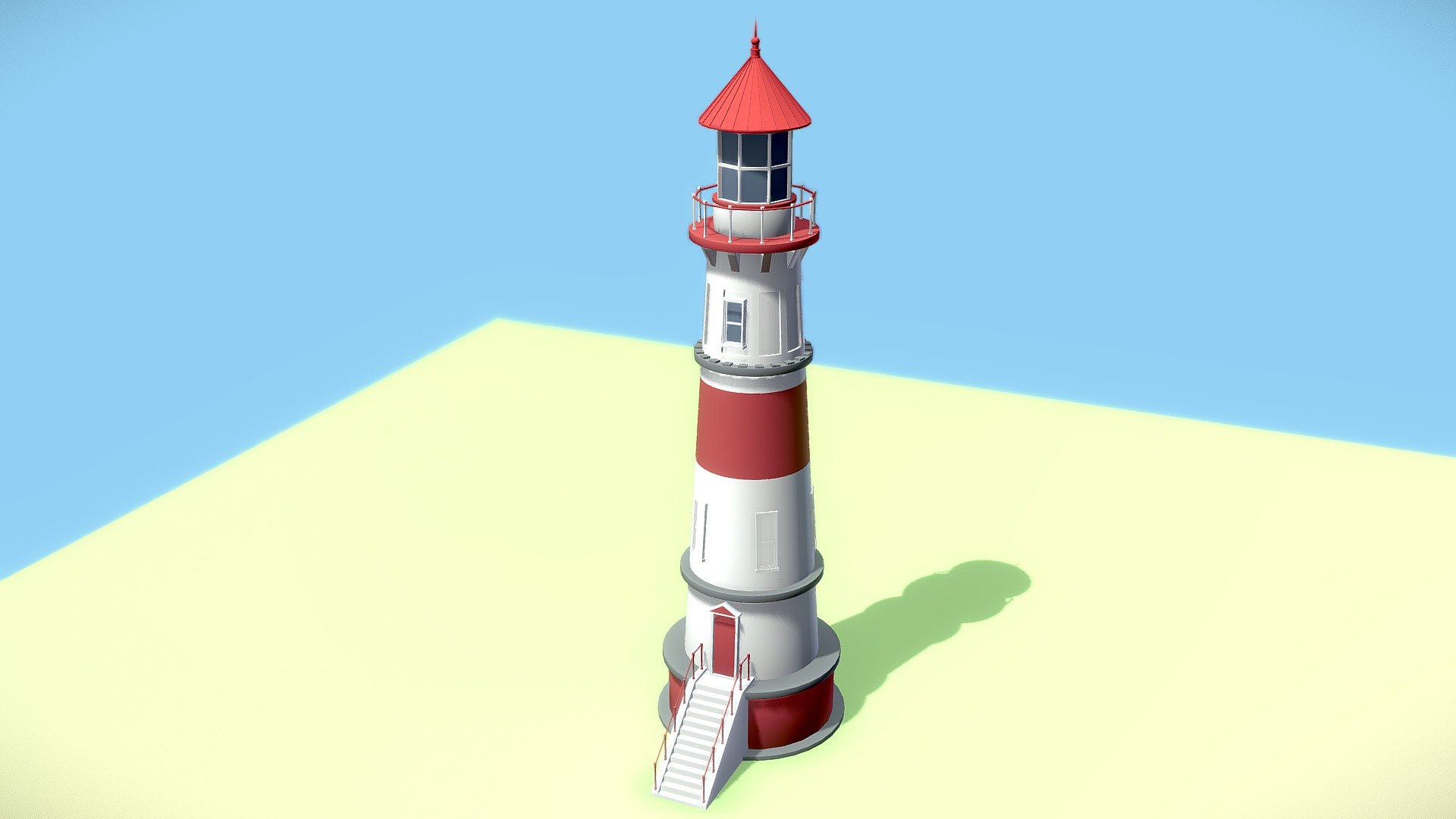 Lighthouse - Download Free 3D model by kavarnalyvadim [17b2642] - Sketchfab