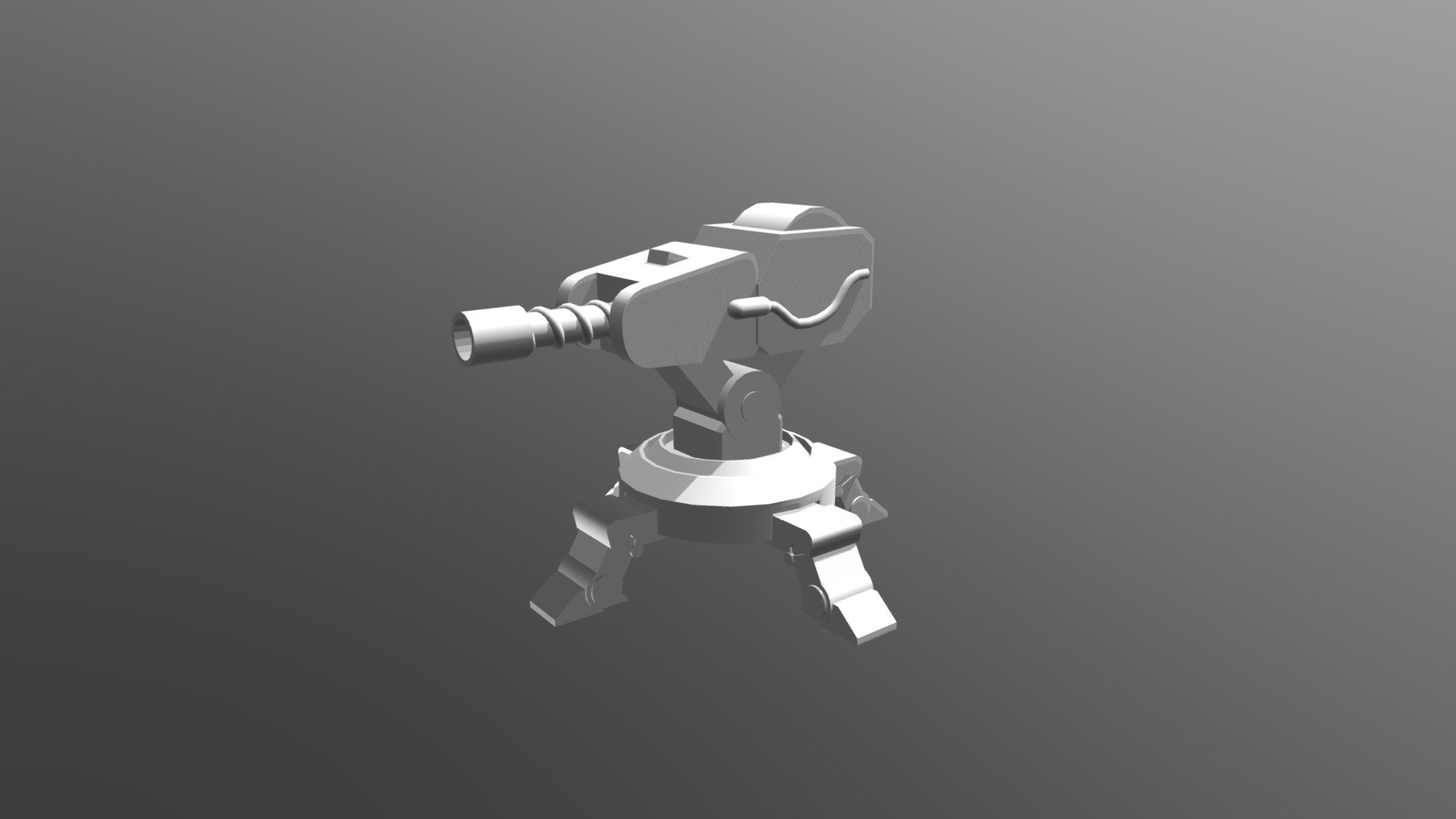 Turret - 3D model by Quinn Richman (@QuinnRichman) [17b3cdd] - Sketchfab