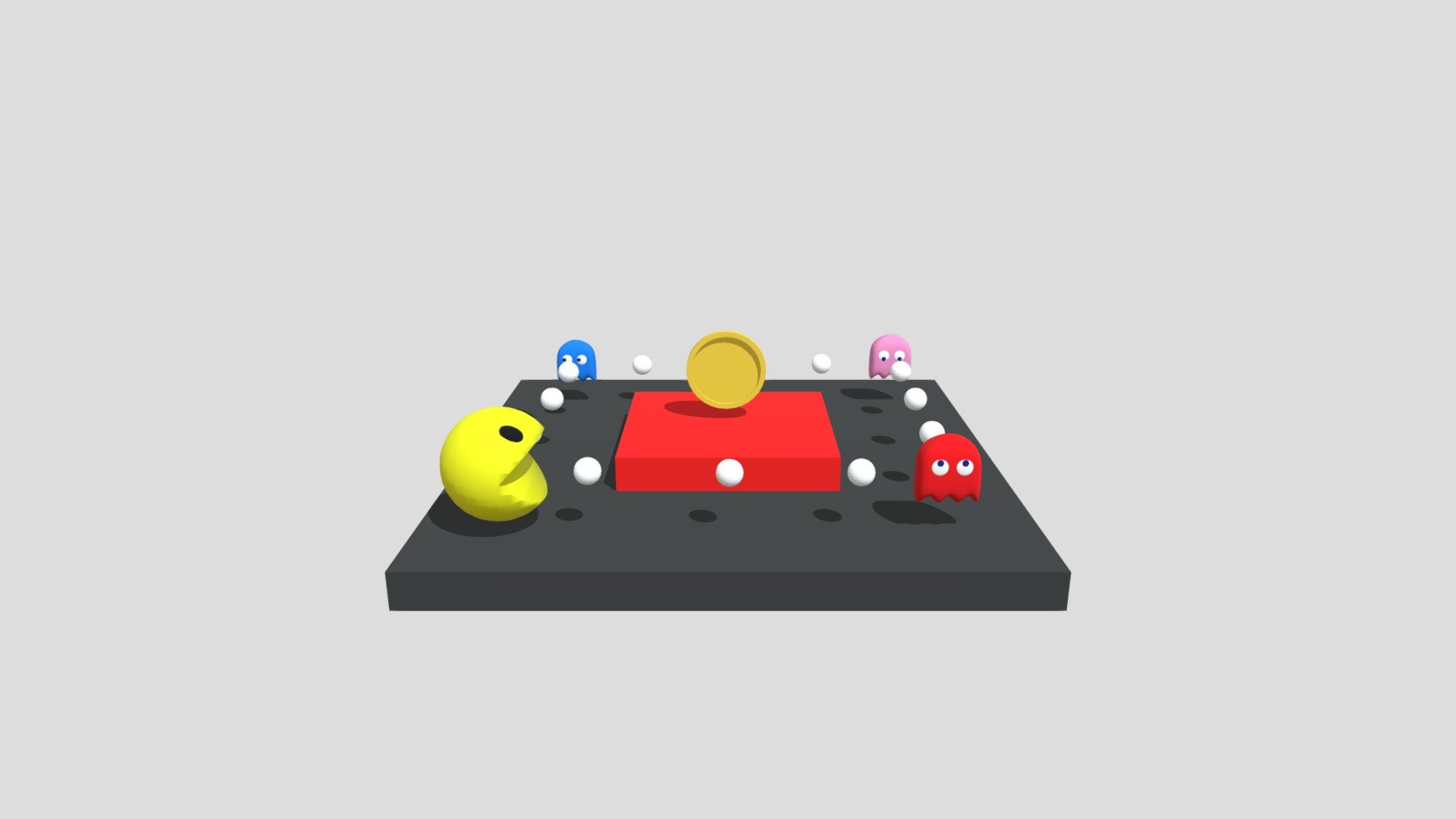 Pacman Stage - 3D model by sebastian.aria011 [17b5901] - Sketchfab