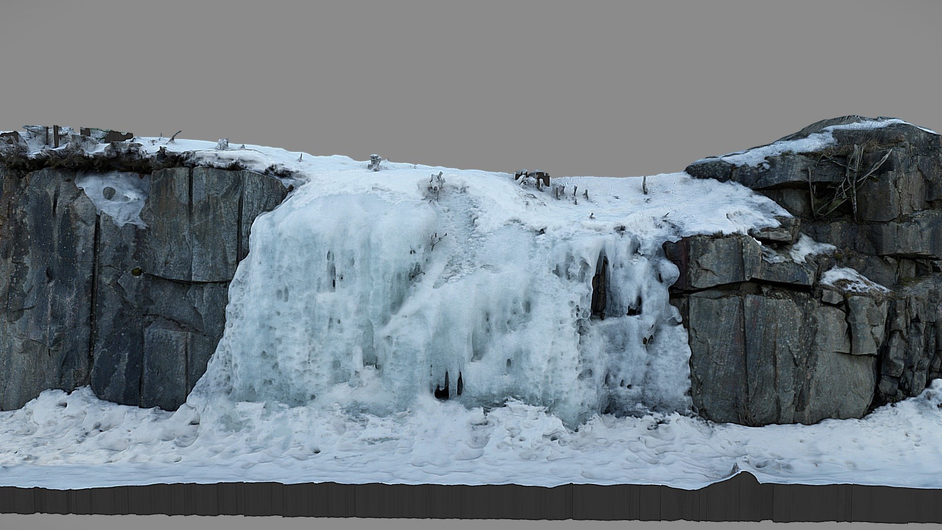 Wall of ice - Download Free 3D model by Lassi Kaukonen (@thesidekick ...