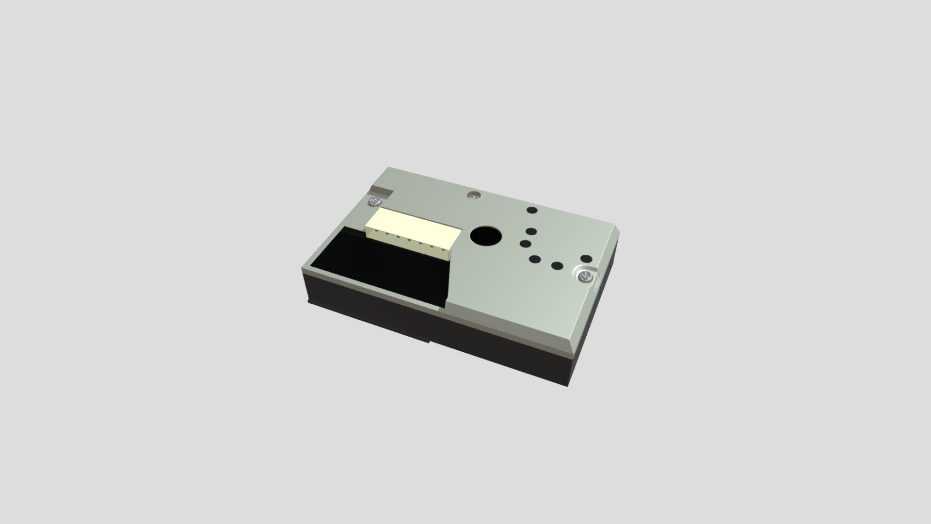 Dust Smoke Particle Sensor PM 2.5 - 3D model by maekers (@Innolabs01 ...