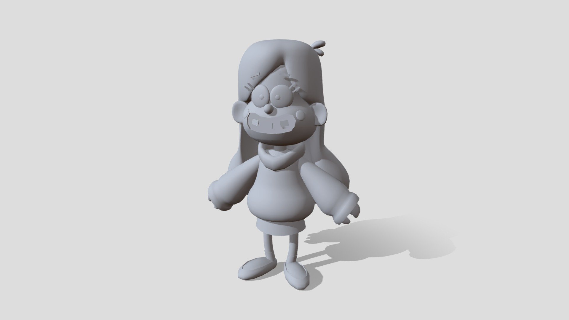 Mabel (Gravity Falls) - Download Free 3D model by Lina Chiguasuque ...