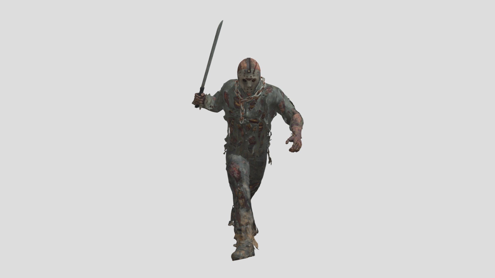 Jason Voorhees Walk Combat - Download Free 3D model by JasonKills ...