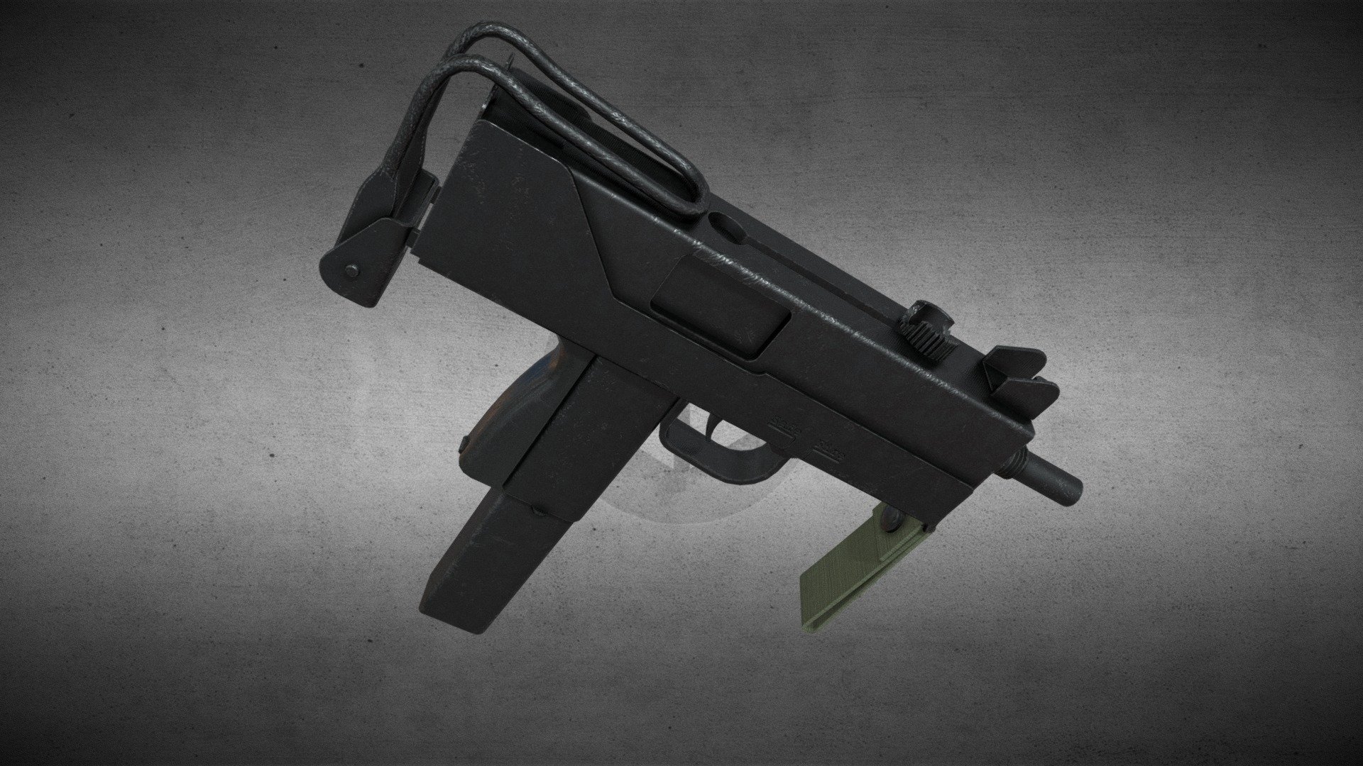 Ingram M10 - 3D model by Szymon Kaźmierczak (@ap0ll1n) [17b822b ...