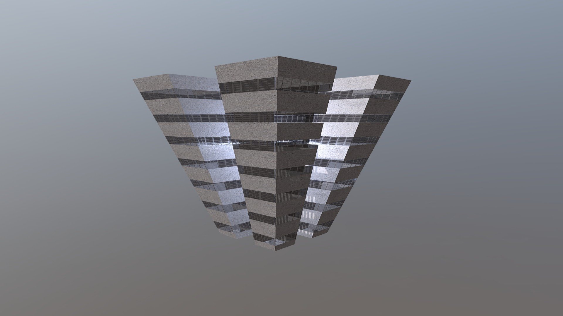 Dystopian Block Building - Buy Royalty Free 3D model by rolffimages ...