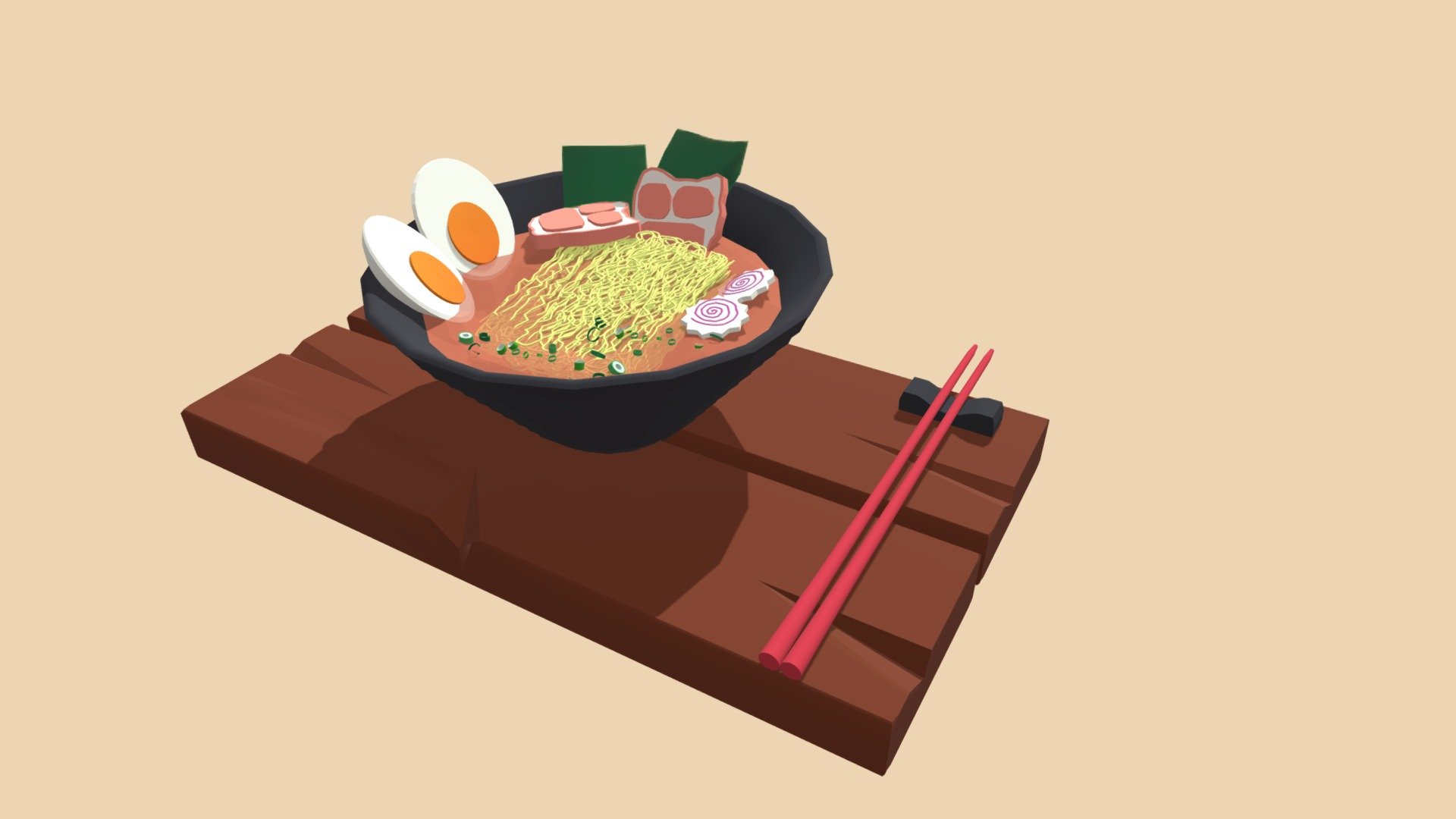 Ramen Bowl - 3D model by janina.rohwer (@janina.rwr) [17b98ed] - Sketchfab