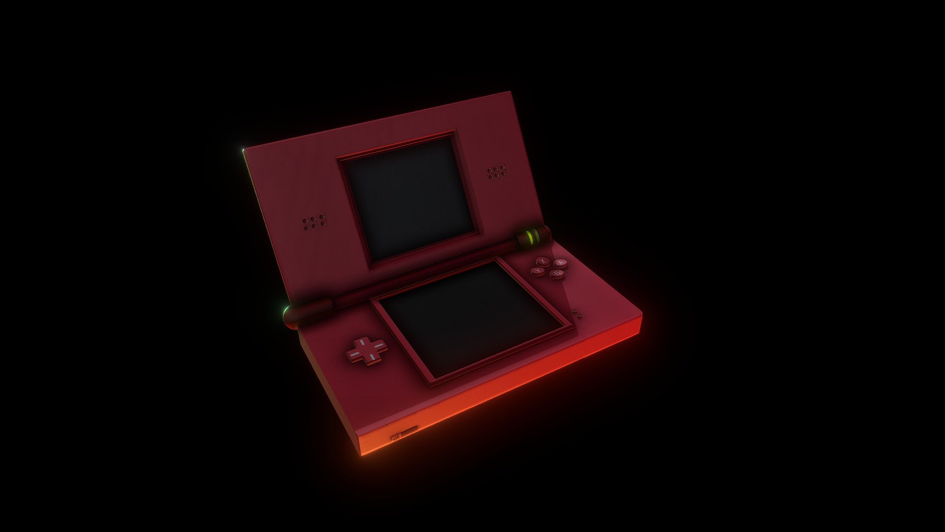 Nintendo Ds - Download Free 3D model by WillBourke (@KaboomAnimations ...