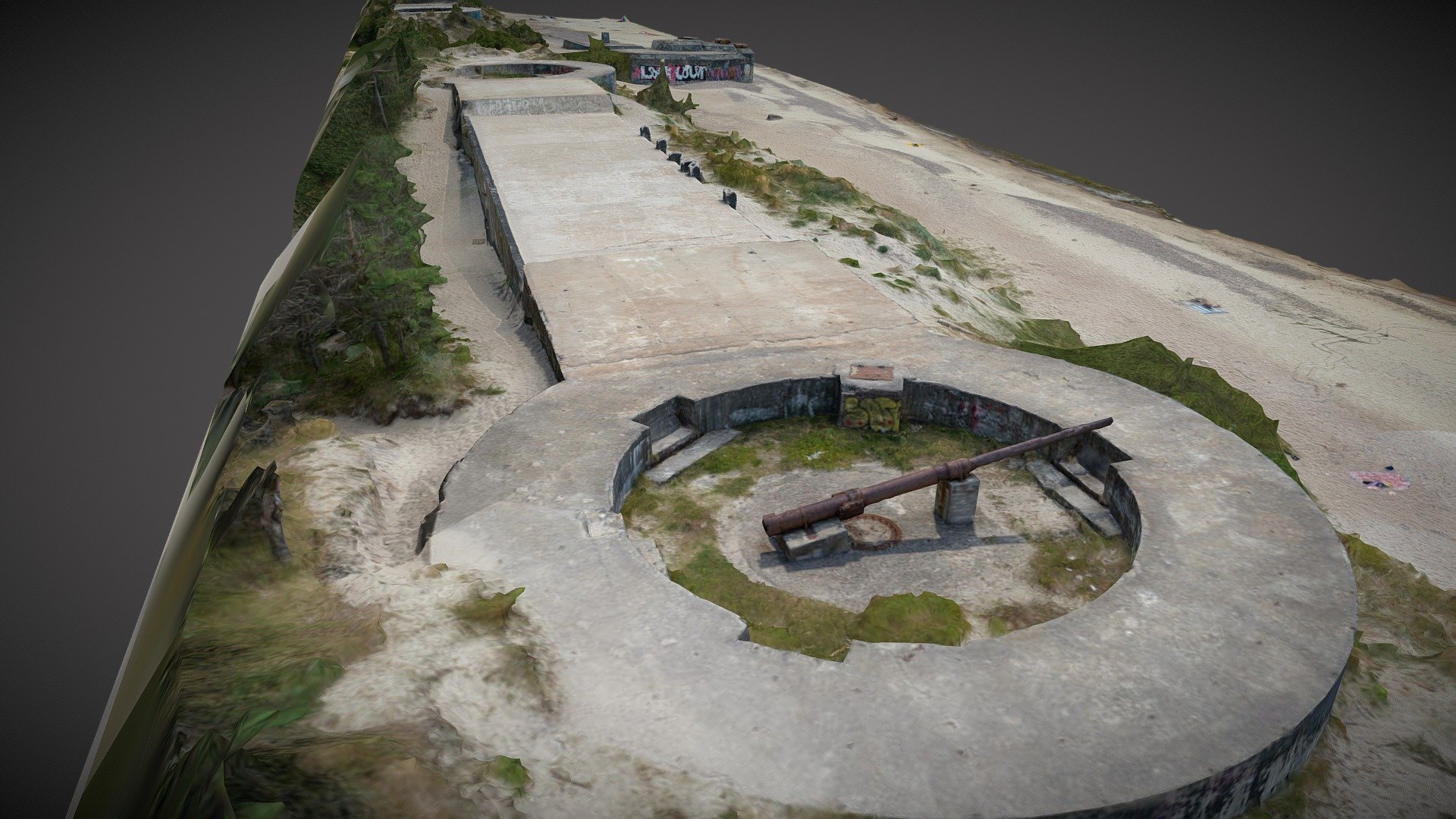 WWII Battery “Memel – Nord” - 3D model by Saulius.Zaura [17bdb31 ...