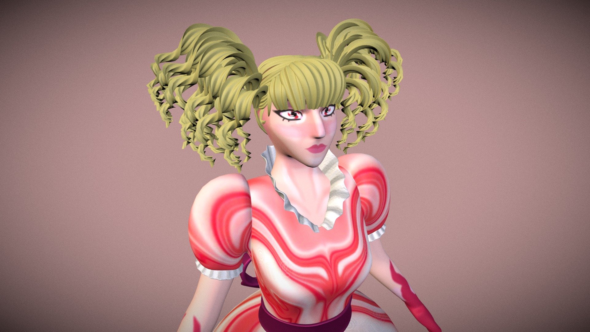 ALMENDRA - first lilipop - 3D model by Glory Anny (@gloryanny) [17be12d] - Sketchfab