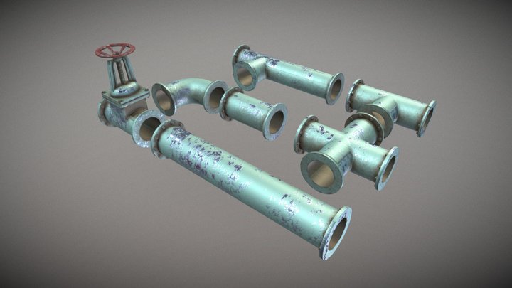 Pipes 3D models - Sketchfab