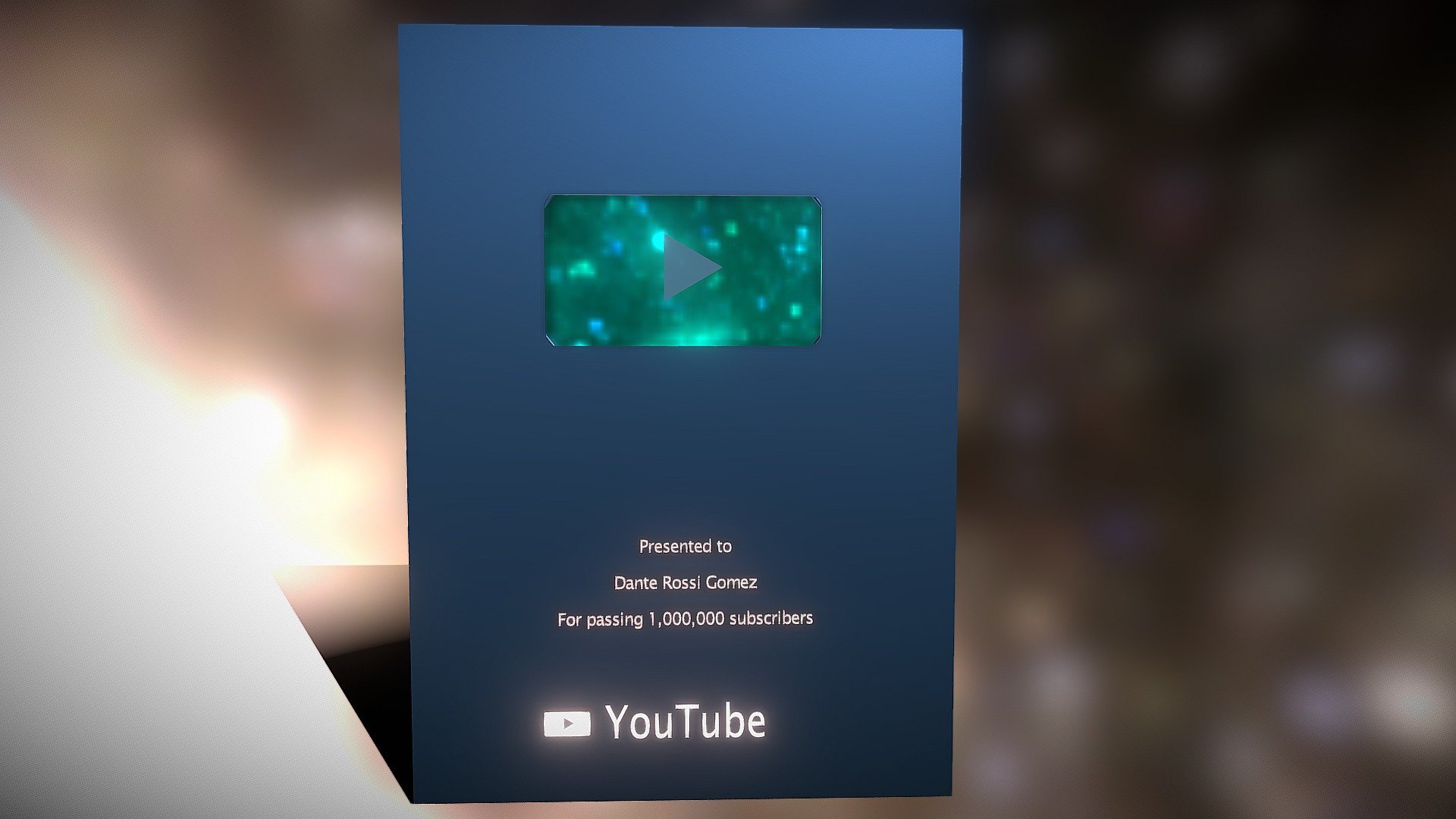 YouTube Board - 3D model by Dante Rossi - Zion (@rossidante) [17bfc2a ...
