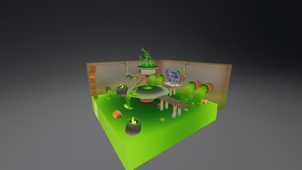 3D Environment Radiation Lab - 3D model by JacobCopper [17c00b0 ...