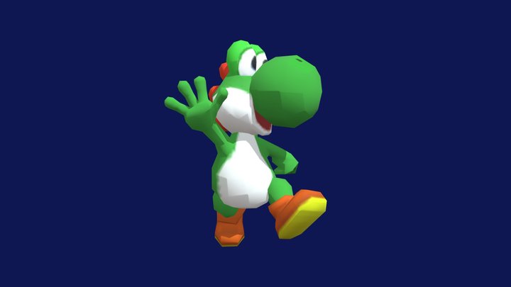 Yoshi 3D models - Sketchfab