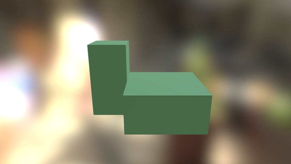 Green Cube - 3D model by warias0 [17c2c38] - Sketchfab