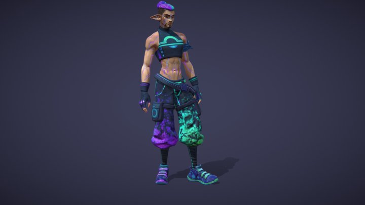 Idle-animation 3D models - Sketchfab