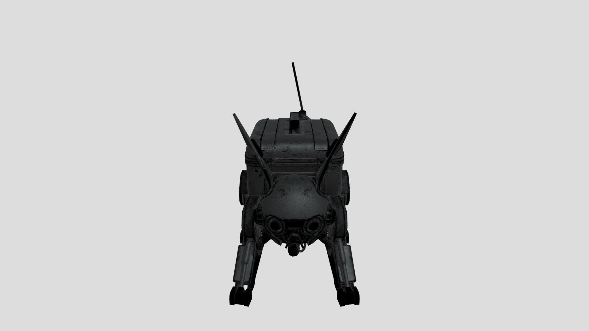 Game asset pipeline exam - 3D model by Katrina Engelharta ...